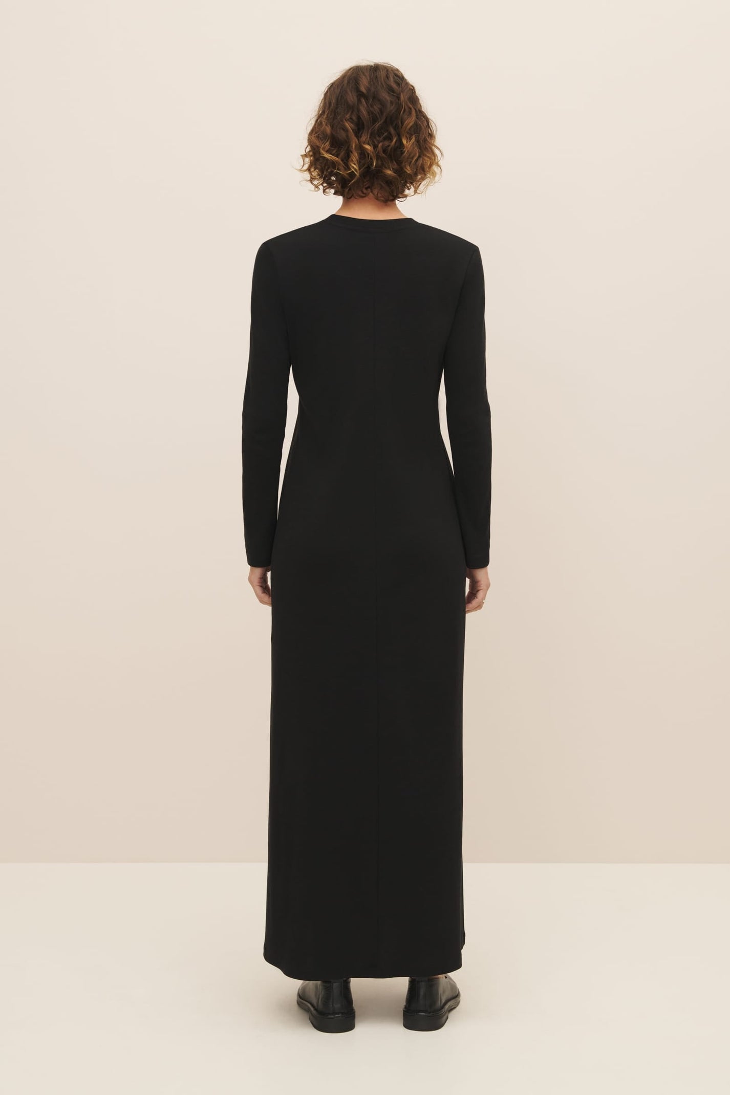 Shop Column Dress - Black | Kowtow Clothing | Kowtow Australia