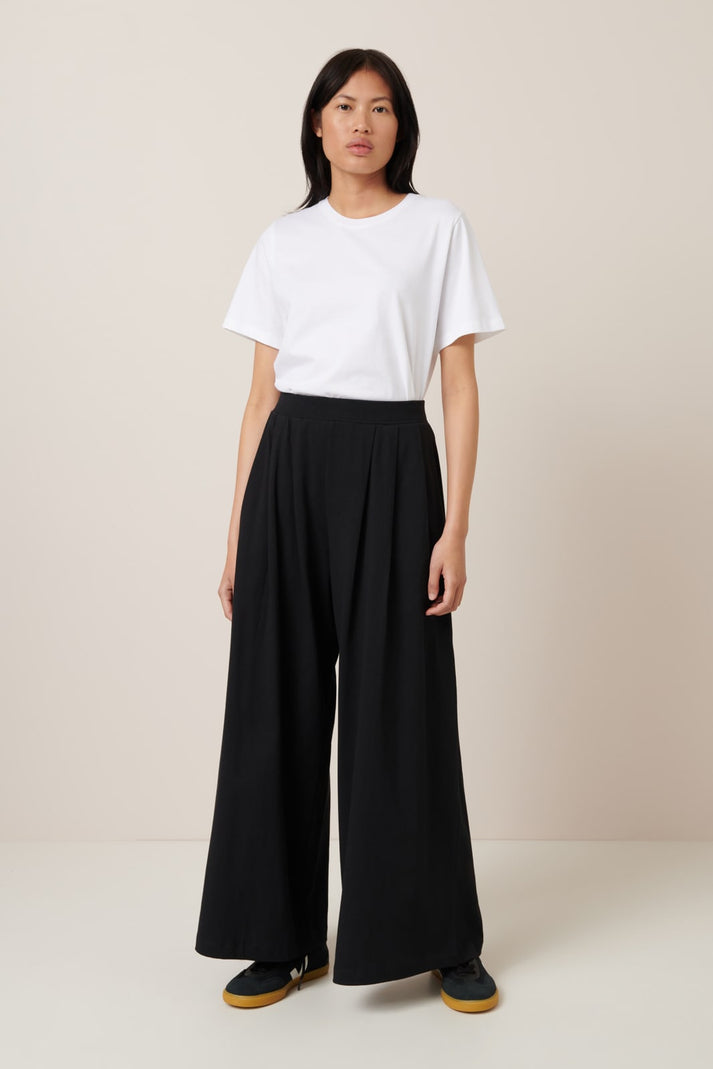 Shop Drape Pant - Black | Kowtow Clothing | Kowtow Australia