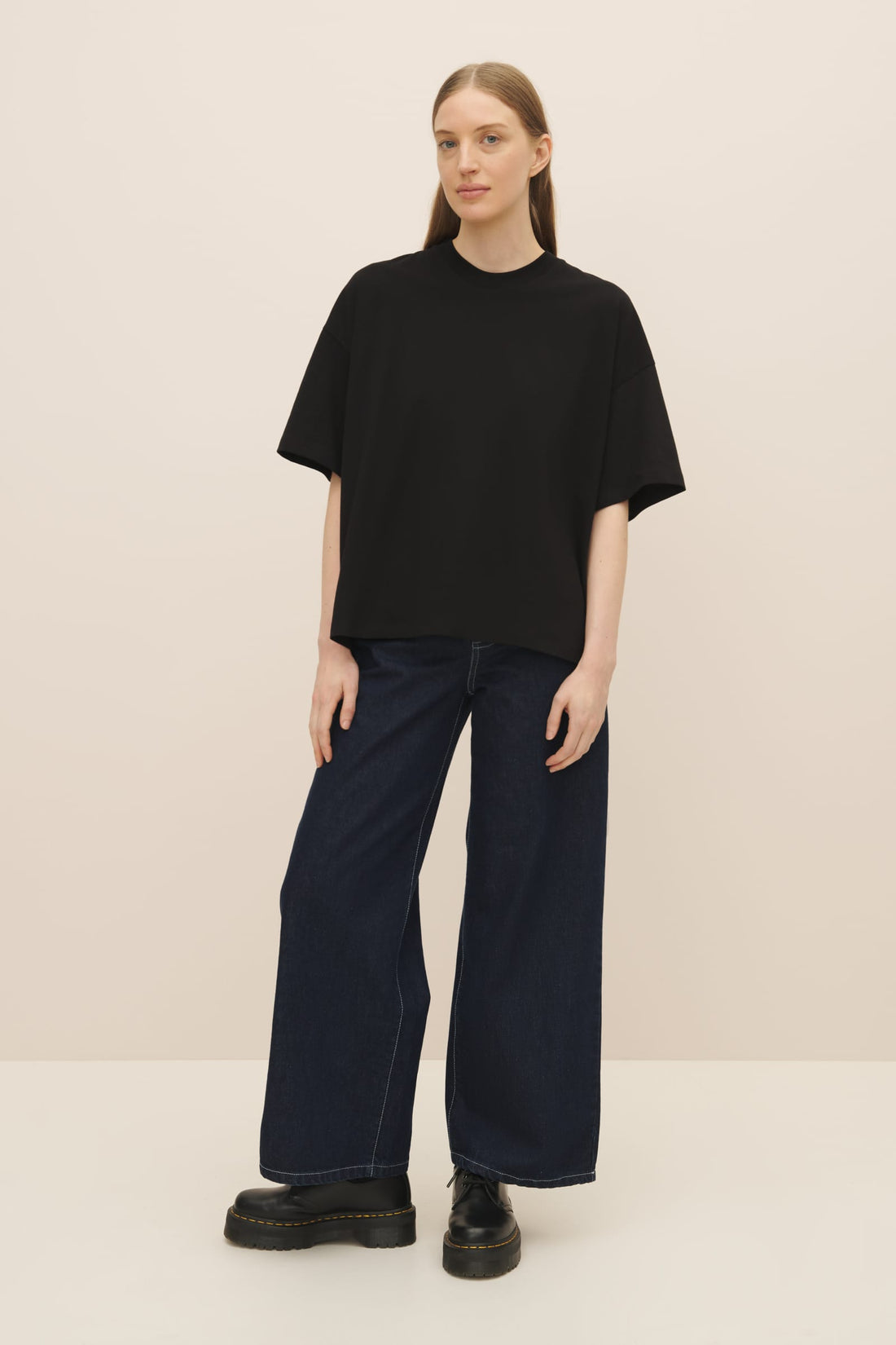 Oversized Black Tee | Kowtow's Best-Selling Boxy Tee | Kowtow Australia