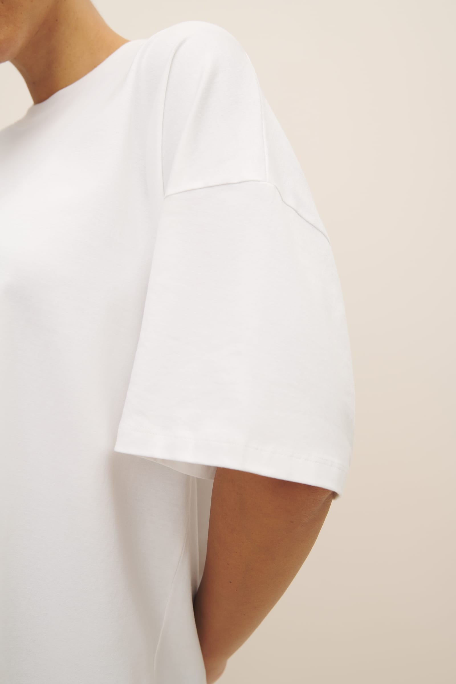 Shop Oversized Boxy Tee - White | Kowtow Clothing | Kowtow Australia