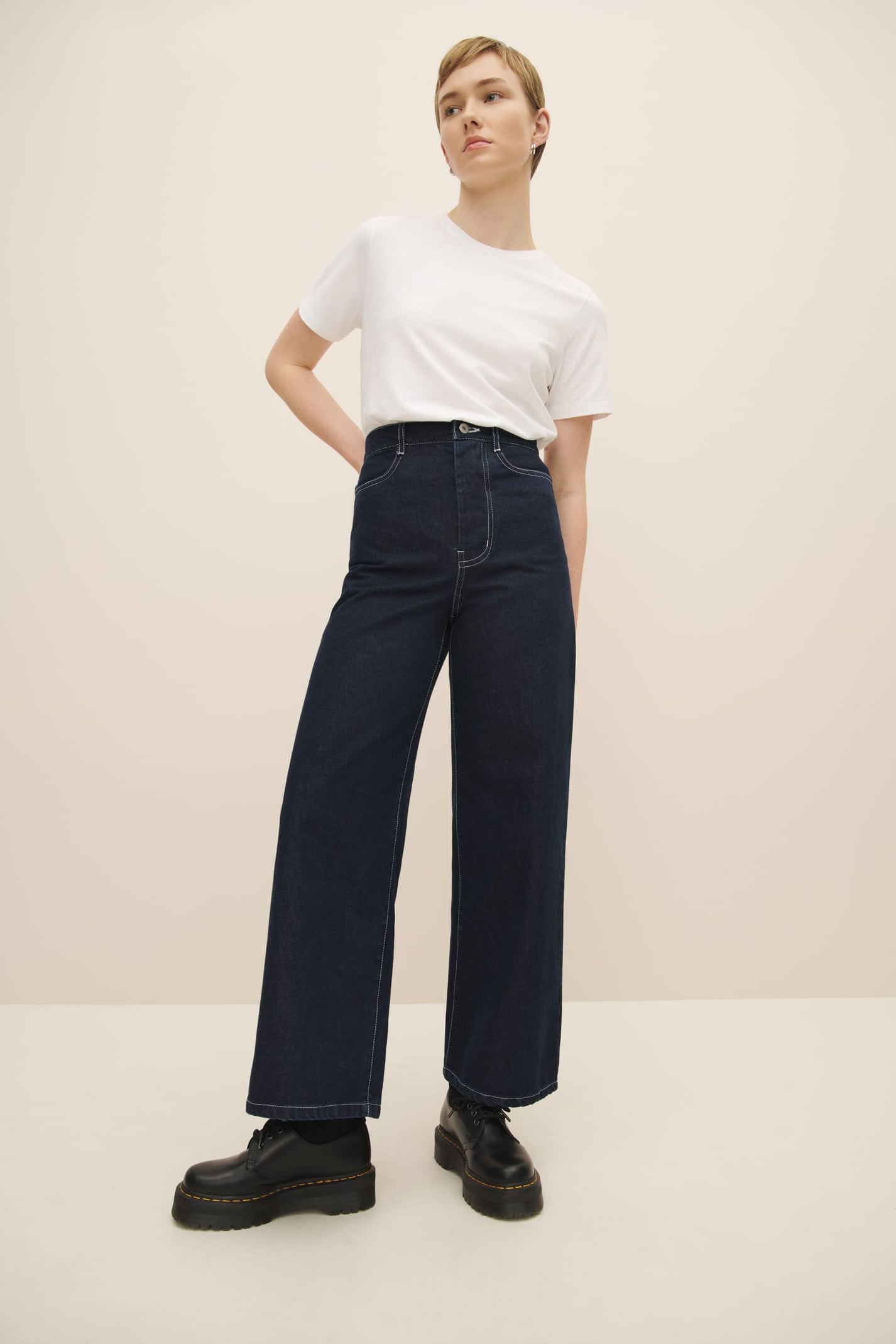 Shop Sailor Jeans - Indigo Denim | Kowtow Clothing | Kowtow Australia
