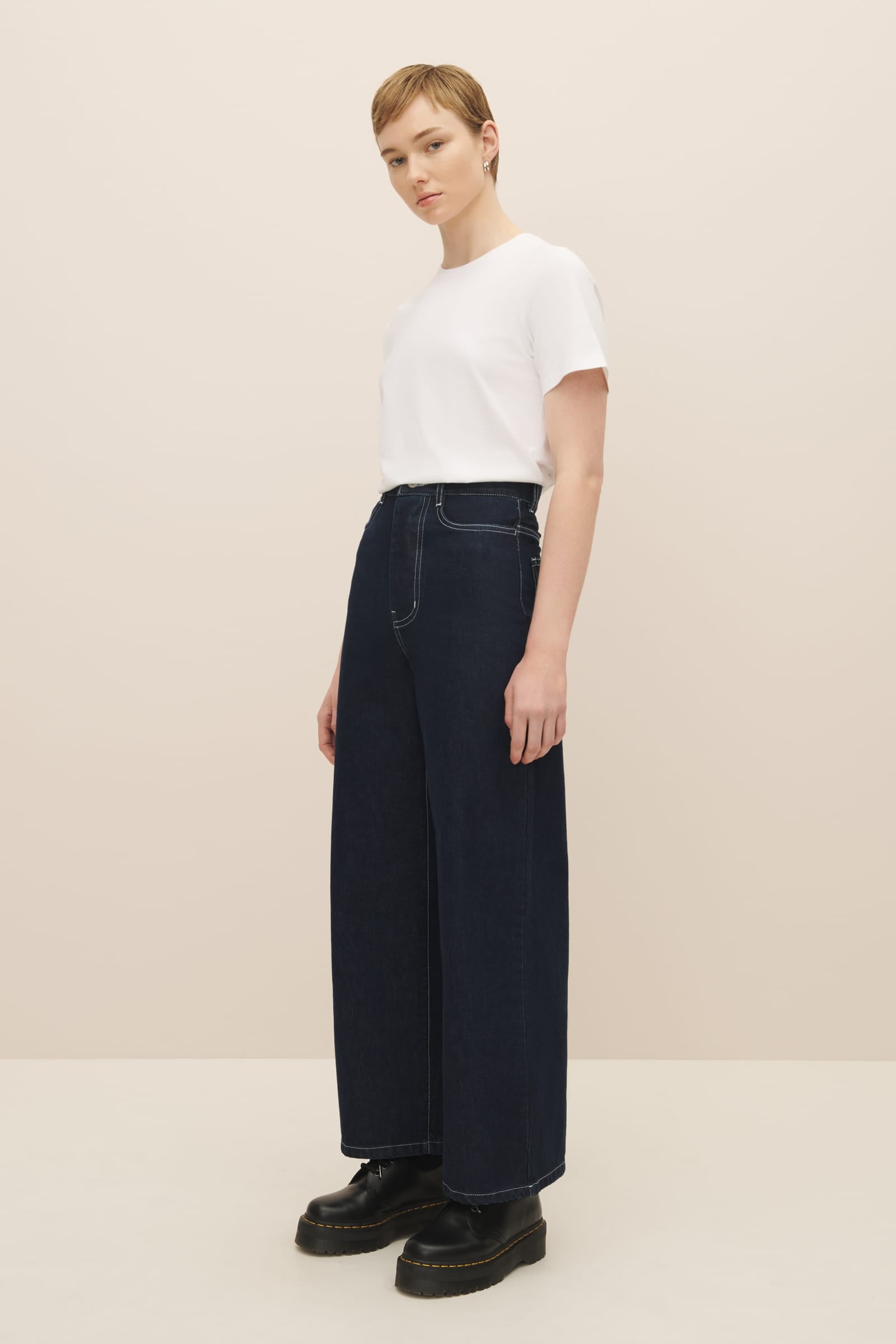 Shop Sailor Jeans - Indigo Denim | Kowtow Clothing | Kowtow Australia