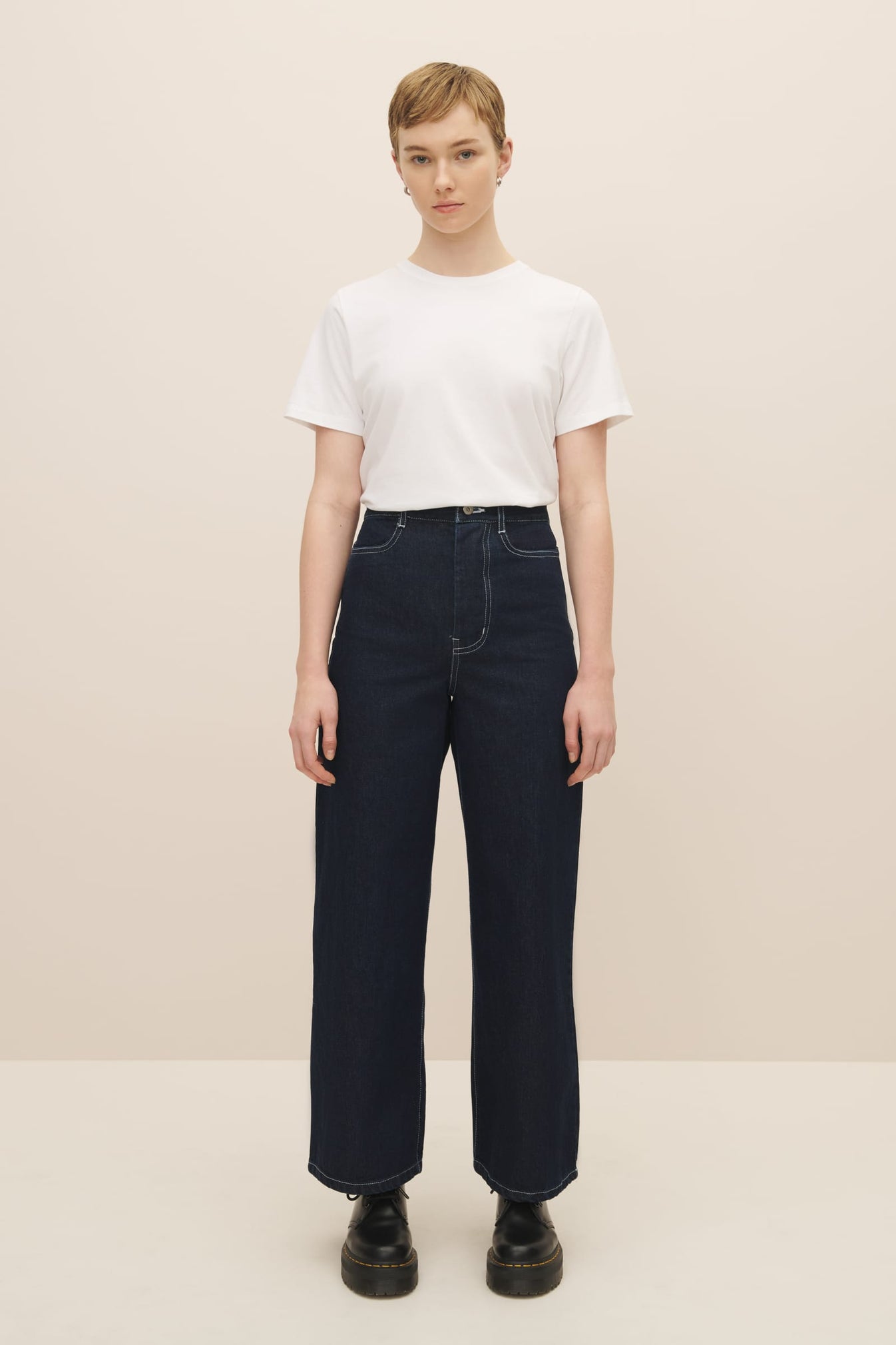 Shop Sailor Jeans - Indigo Denim | Kowtow Clothing | Kowtow Australia