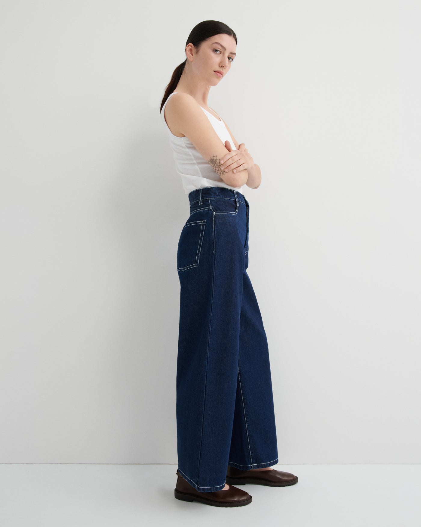 Shop Sailor Jeans - Indigo Denim | Kowtow Clothing | Kowtow Australia