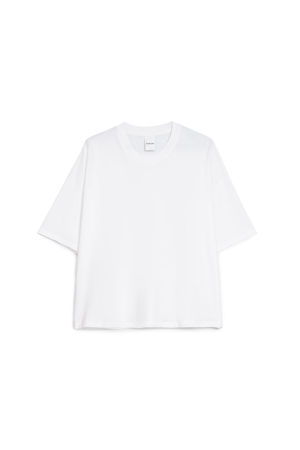 Shop Oversized Boxy Tee - White | Kowtow Australia